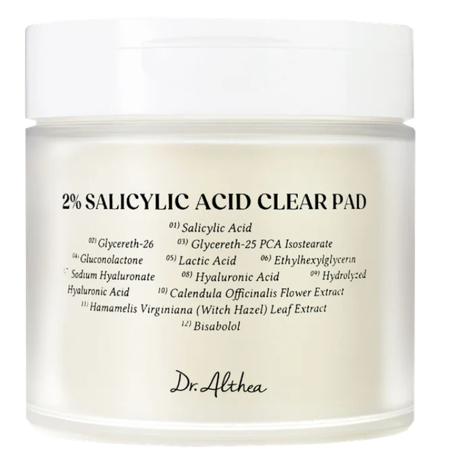 DR. ALTHEA 2% Salicylic Acid attīrošie spilventiņi, 170 g - Piegāde ...