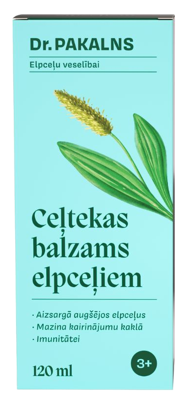 DR. PAKALNS elpceļiem Ceļtekas balzams, 120 ml - Piegāde visā Latvijā ...