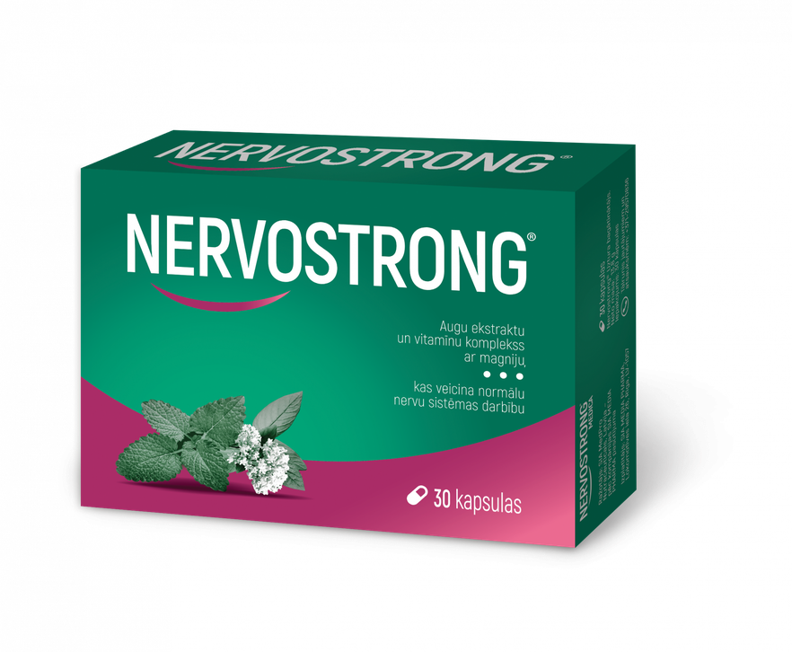 NERVOSTRONG capsules, 30 pcs. | Mēness aptieka