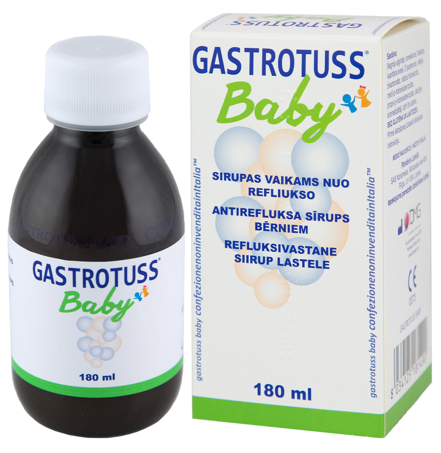GASTROTUSS Baby syrup, 180 ml | Mēness aptieka