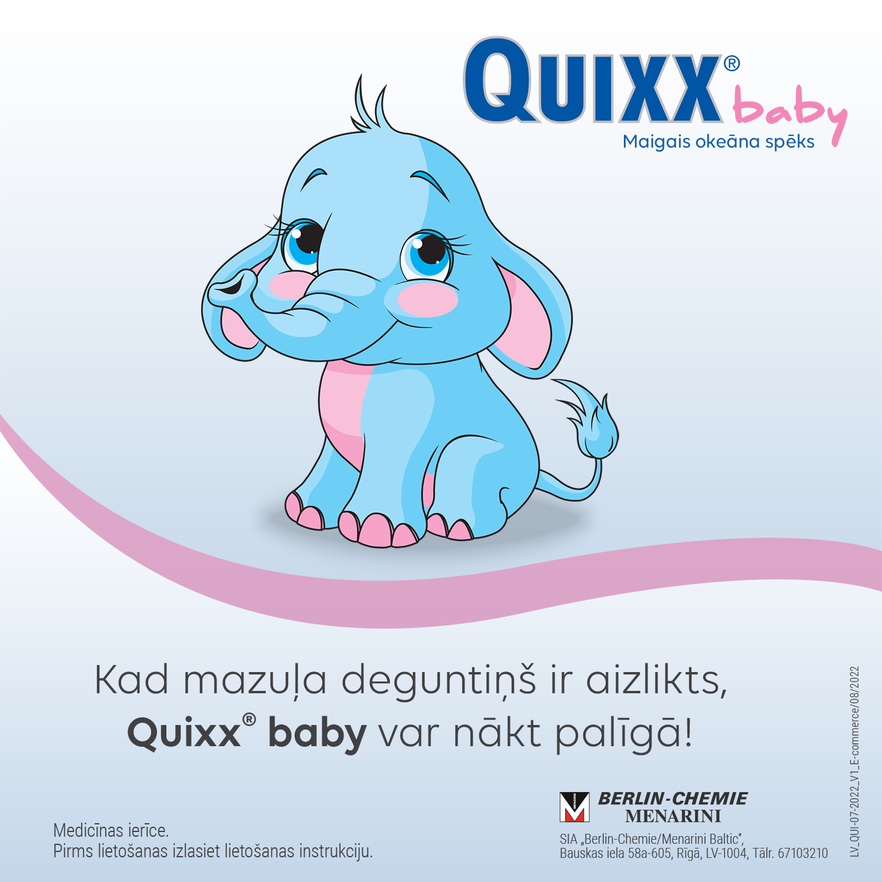 QUIXX Baby deguna pilieni, 10 ml - Piegāde visā Latvijā | Mēness aptieka