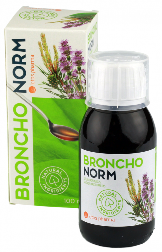 BRONCHONORM syrup, 100 ml | Mēness aptieka