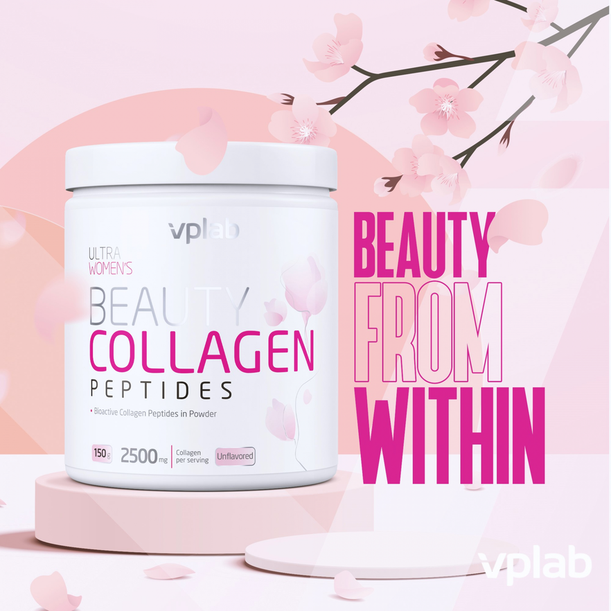 VPLAB Ultra Womens Collagen Peptides kolagēns, 150 g - Piegāde visā ...
