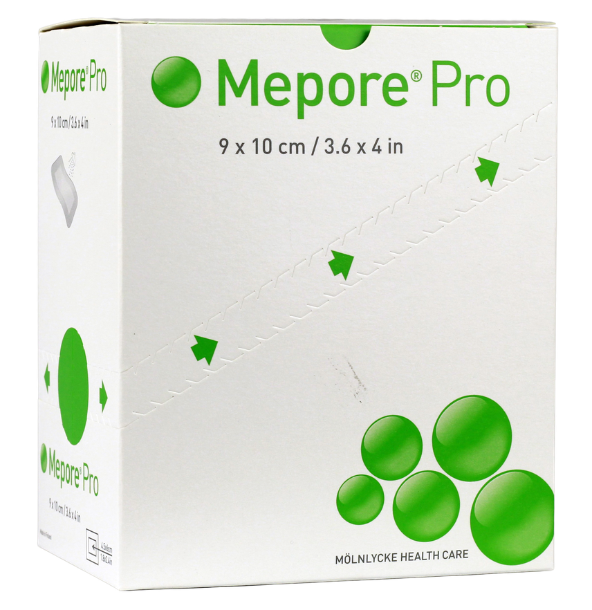 MEPORE PRO 9x10 cm bandage, 40 pcs. | Mēness aptieka
